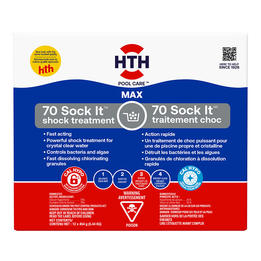 HTH™ MAX 70 Sock It Shock Treatment – HTH-Ca