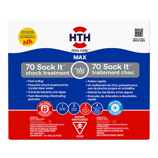 HTH™ MAX 70 Sock It Shock Treatment – HTH-Ca