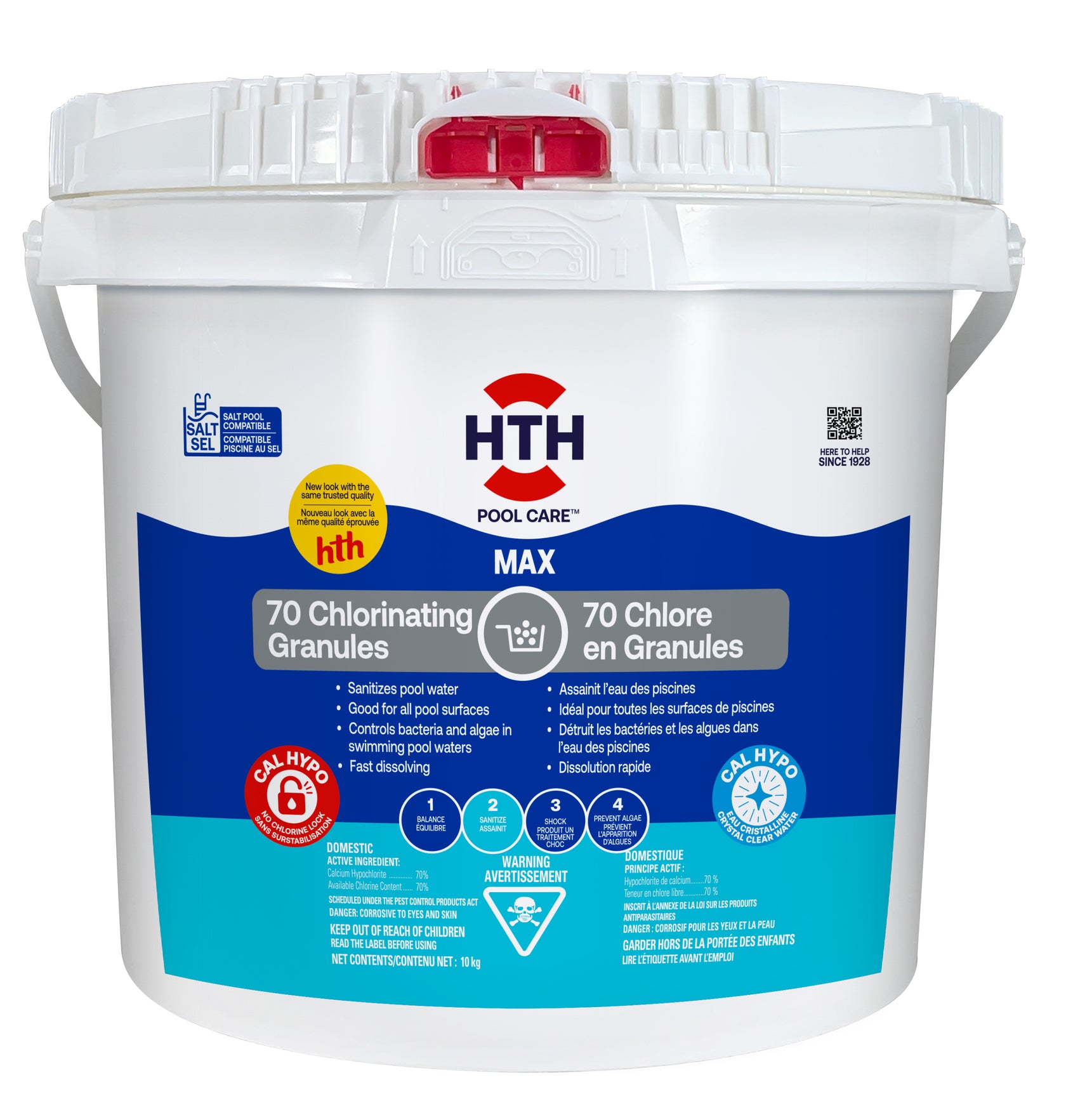 HTH™ MAX 70 Chlorinating Granules – HTH-Ca